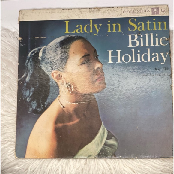 Columbia | Wall Decor | Vintage Billie Holiday Record Lady In Satin ...